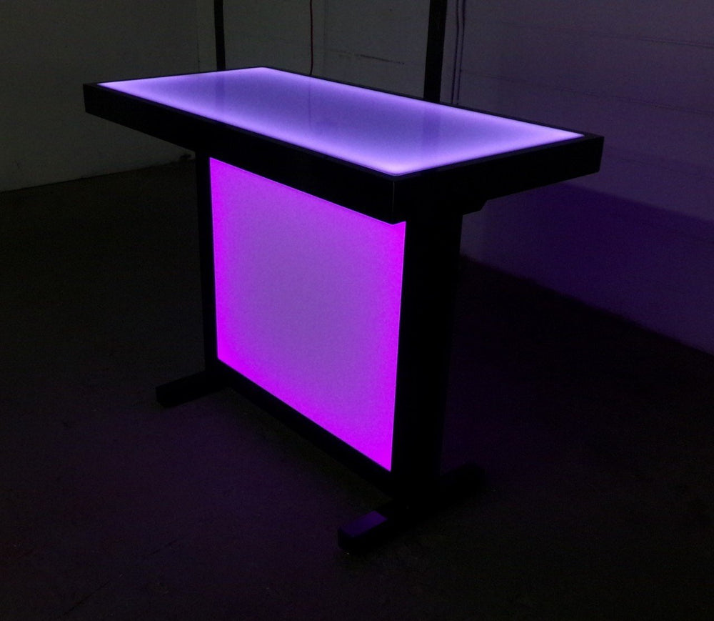 LED Lighted Party Table | Counter-Height Table for Events & Interiors ...