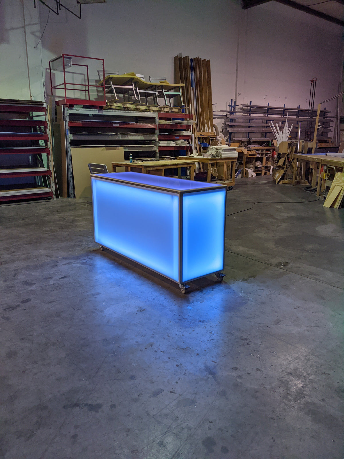 LED Portable Bars | Rolling Light-Up Bars for Mobile Bartending – BarChefs