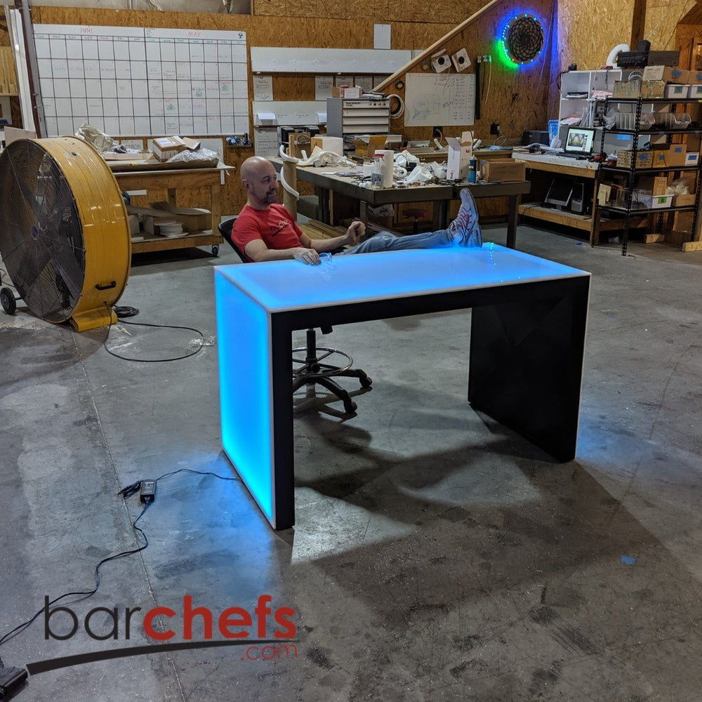 LED Waterfall Tables – BarChefs