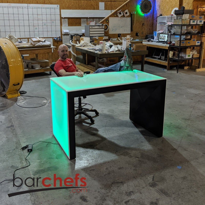 LED Waterfall Tables – BarChefs